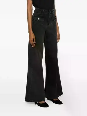 MAISON123 Flared Jeans With Pockets