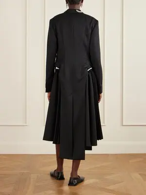 Simone Rocha Embellished Woven Coat