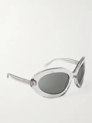 Alaïa Round-frame Sunglasses