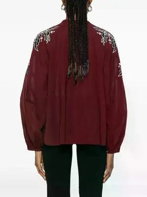 Essentiel Antwerp Floral Embroidered Blouse