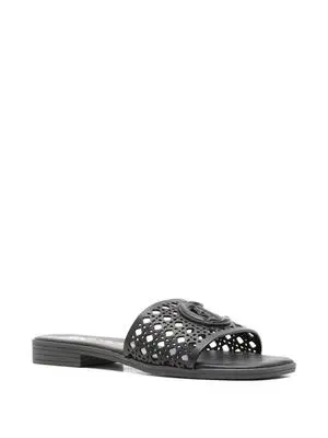 Just Cavalli Cutout Detail Sandals