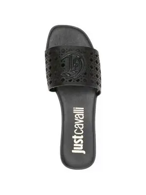 Just Cavalli Cutout Detail Sandals