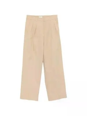 Moncler Pleated Straight-leg Trousers