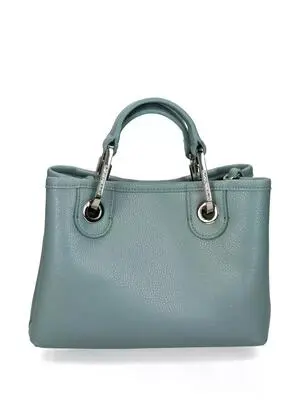 Emporio Armani Mini Myea Top-handle Tote Bag - Blue