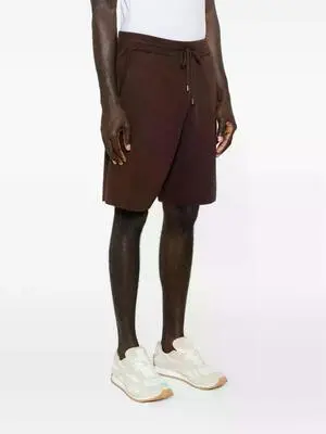 Eric Bompard Knit Straight-cut Shorts