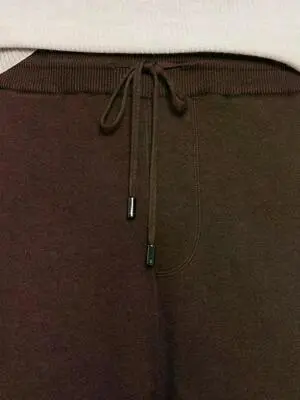 Eric Bompard Knit Straight-cut Shorts