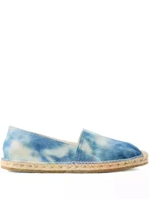 Ralph Lauren Tie-dye Raffia Espadrilles