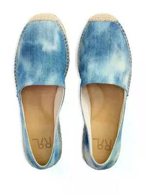 Ralph Lauren Tie-dye Raffia Espadrilles