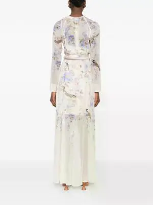 Zimmermann Luna Floral Print Maxi Dress