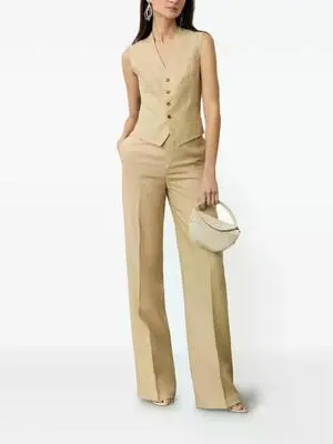 Ralph Lauren Jaiden Linen Vest - Neutrals