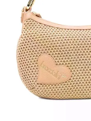 BRACCIALINI Beth Tricot Shoulder Bag - Neutrals