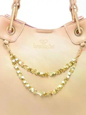 BRACCIALINI Amy Chain Tote Bag - Neutrals