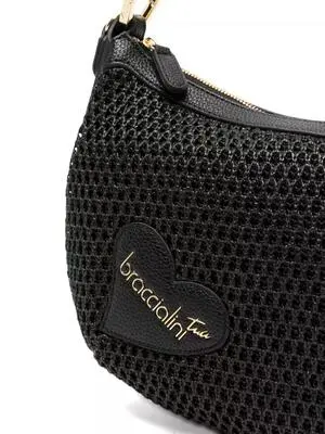 BRACCIALINI Top-zip Shoulder Bag - Black