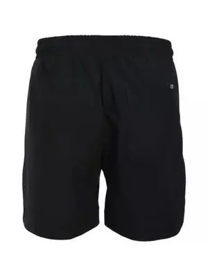 GAELLE Drawstring Track Shorts - Black
