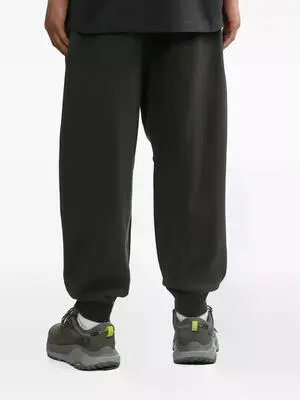 FINGERCROXX Embroidered Trousers - Grey