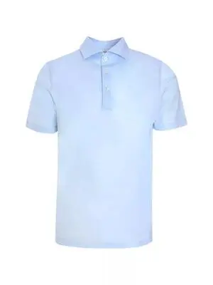 GRAN SASSO Buttoned Short-sleeve Polo Shirt