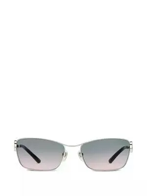Gucci Rectangular Sunglasses - Silver