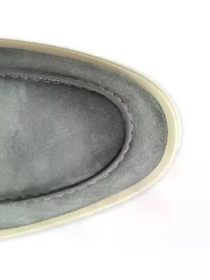 Santoni Suede Loafer - Grey