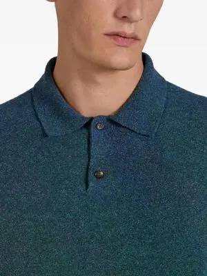 ZANONE Bouclé Polo Shirt