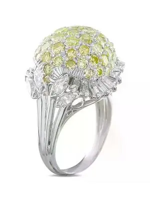LB EXCLUSIVE Diamond Platinum Ring - Silver