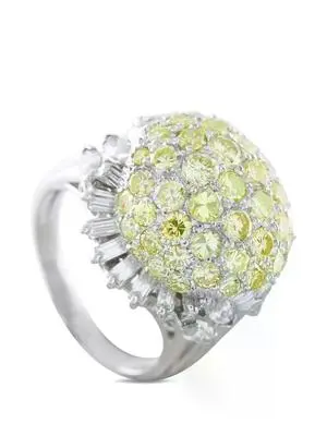 LB EXCLUSIVE Diamond Platinum Ring