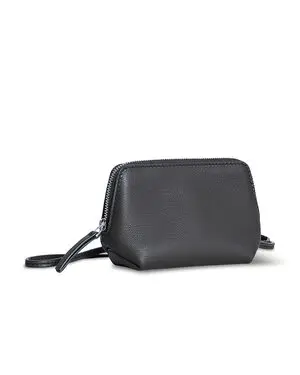 THE ROW Owen Pouch - Black Ans