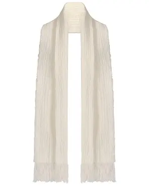 THE ROW Kastel Scarf - White