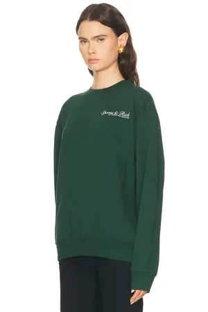 SPORTY & RICH Syracuse Crewneck Sweatshirt