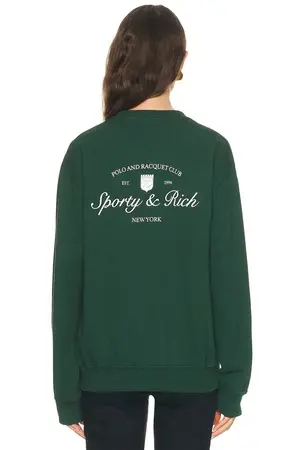 SPORTY & RICH Syracuse Crewneck Sweatshirt