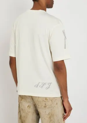 Jacquemus Le T-shirt Ane Jacquard Cotton T-shirt