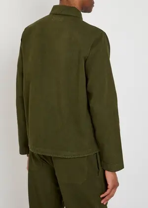 Labo.art Cotton Overshirt - Olive