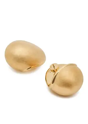 Jacquemus Les Bouclés Raisin Brushed Drop Earrings