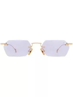 EYEPETIZER Geometric-frame Sunglasses - Gold