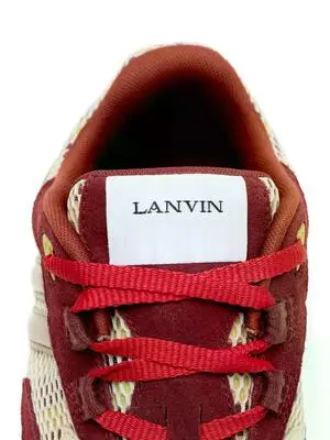 LANVIN Jla Lace-up Sneakers - Red