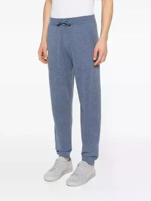 Eric Bompard Drawstring Track Pants - Blue