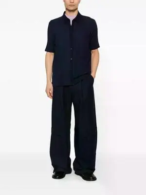 Eric Bompard Ribbed Buttoned Shirt