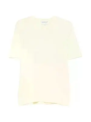 Eric Bompard Round-neck T-shirt - Yellow