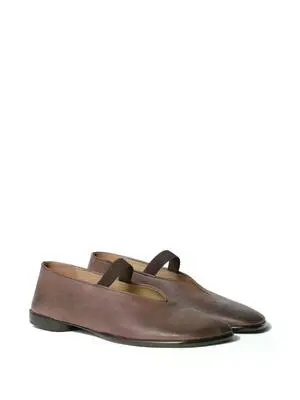 LEMAIRE Strap Leather Ballet Flats