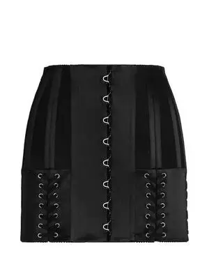 Dolce & Gabbana Stretch Satin Miniskirt