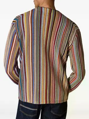 Paul Smith Striped V-neck Cardigan