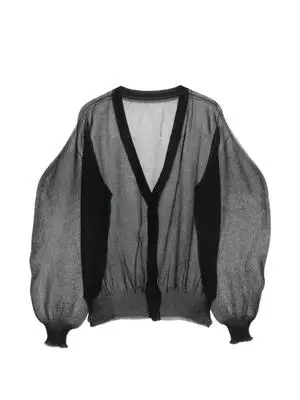 Issey Miyake V-neck Cardigan
