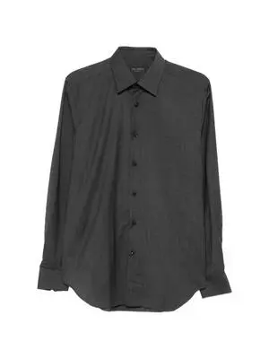 DELL'OGLIO Melange Buttoned Shirt
