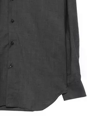 DELL'OGLIO Melange Buttoned Shirt