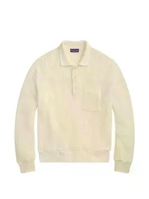 Ralph Lauren Purple Label Chest-pocket Polo Shirt - Neutrals