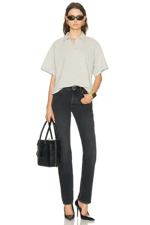 Saint Laurent Oversized Polo Top