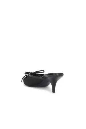 Miu Miu Modellerie Rete Mule - Nero