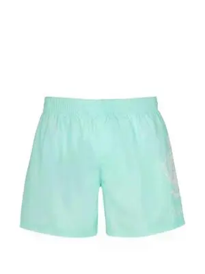 Balmain Logo Swim Shorts - Blue