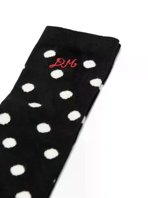 DAMSON MADDER Polka Dot-pattern Knee-high Socks