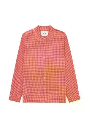 Nn07 Reed Gingham-check Shirt Jacket