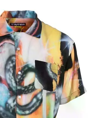 IUTER Slime Button-up Cottton Shirt